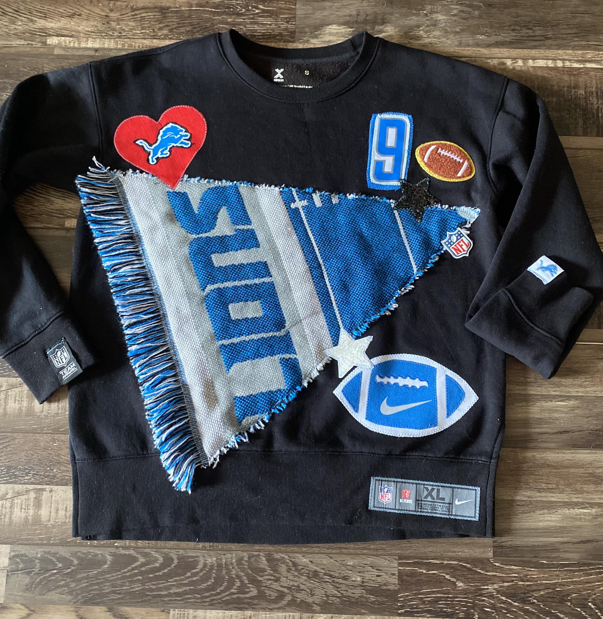 Pennant custom sweatshirt – LadybugTutus
